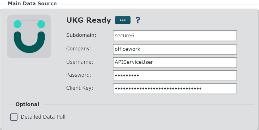 UKG Ready Connector Setup