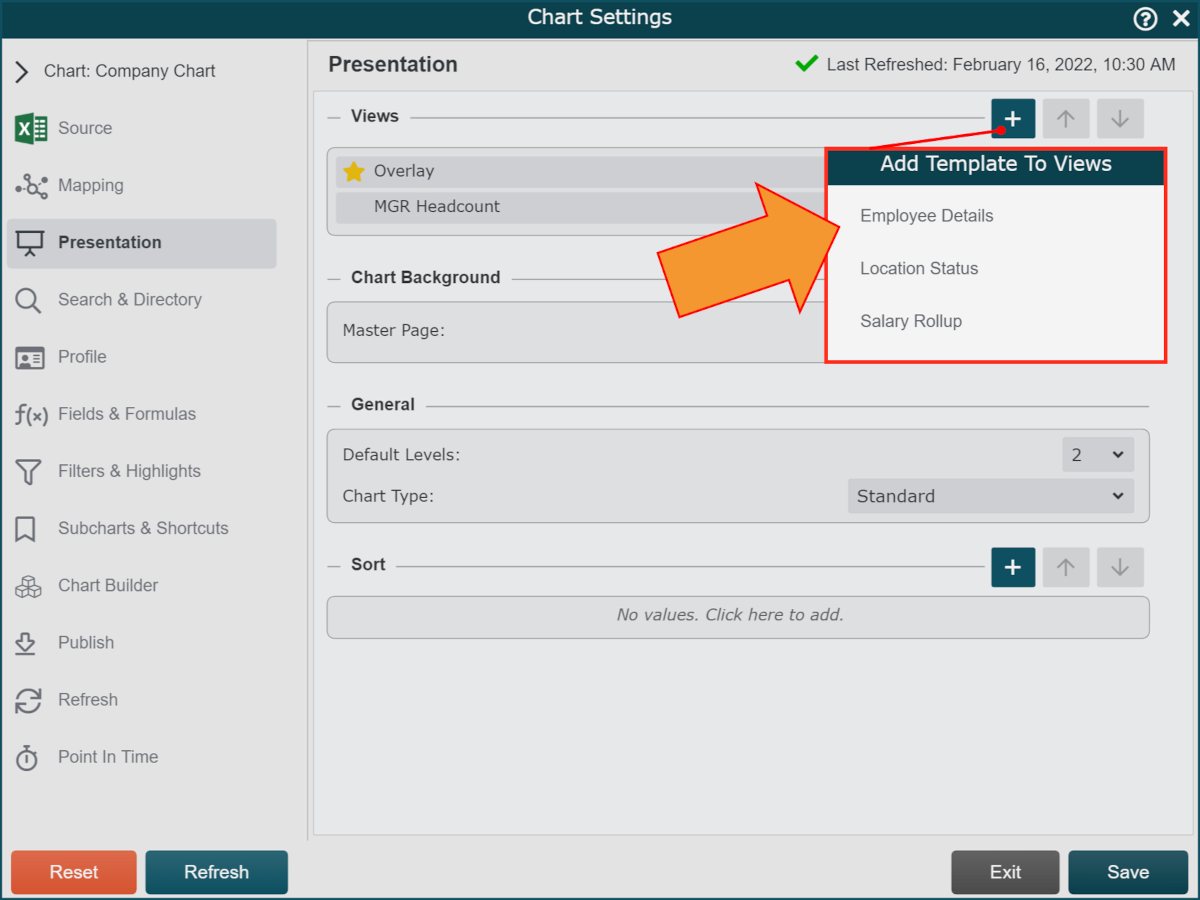Rule-Driven Charting Example